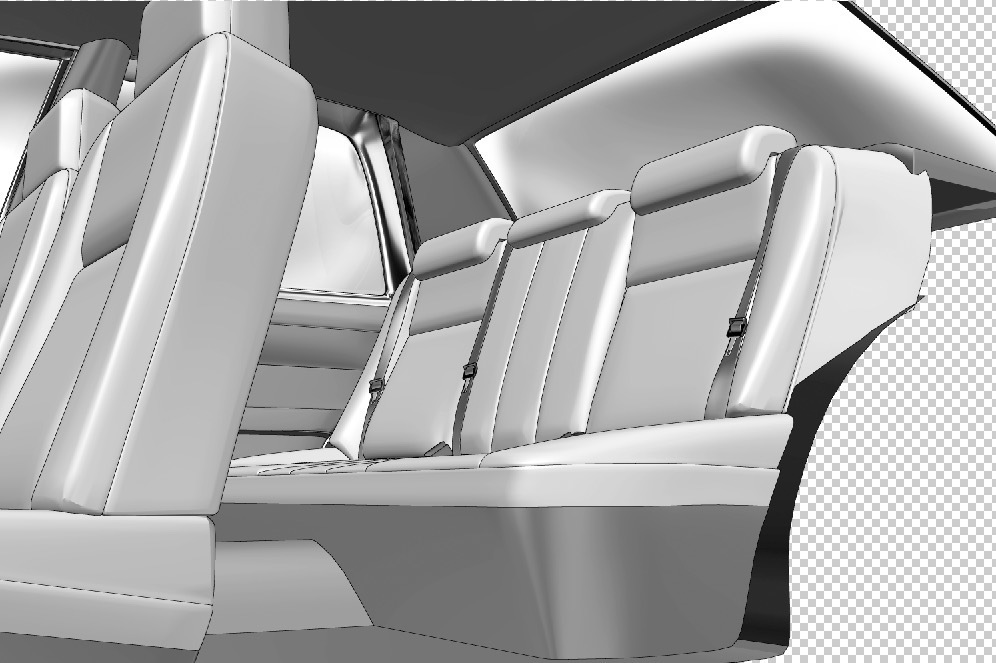 漫画背景 自動車車内08 - alumin2 - BOOTH