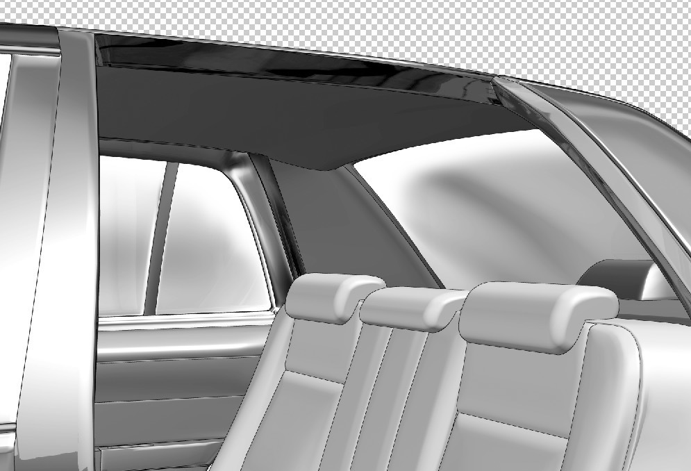 漫画背景 自動車車内08 - alumin2 - BOOTH