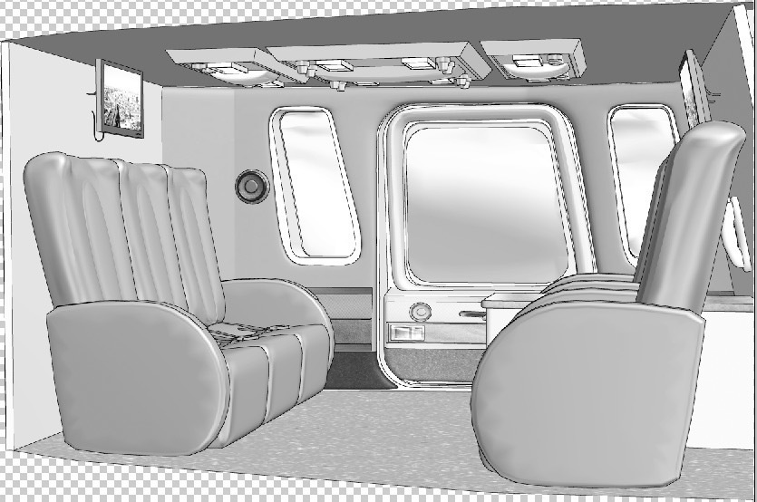 漫画背景 ヘリコプター03 - alumin2 - BOOTH