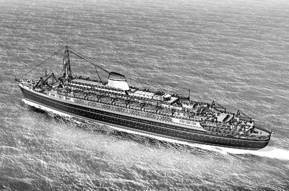 漫画背景 豪華客船04 - alumin2 - BOOTH