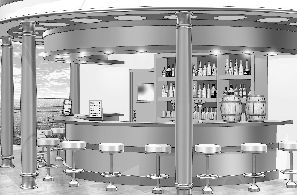 漫画背景 豪華客船08 - alumin2 - BOOTH