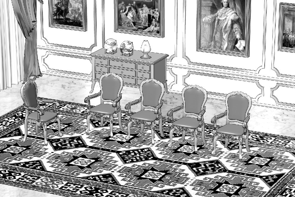 漫画背景 ダイニングルーム06 - alumin2 - BOOTH