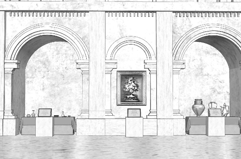 漫画背景 ミュージアム04 - alumin2 - BOOTH