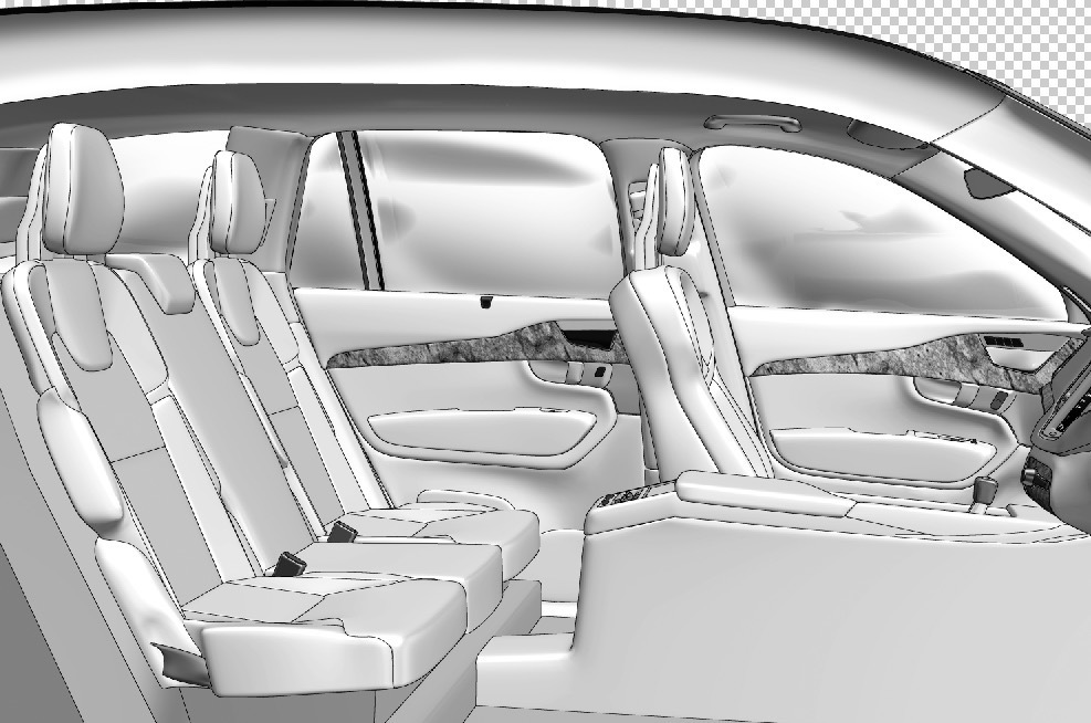 漫画背景 自動車車内_18 - alumin2 - BOOTH