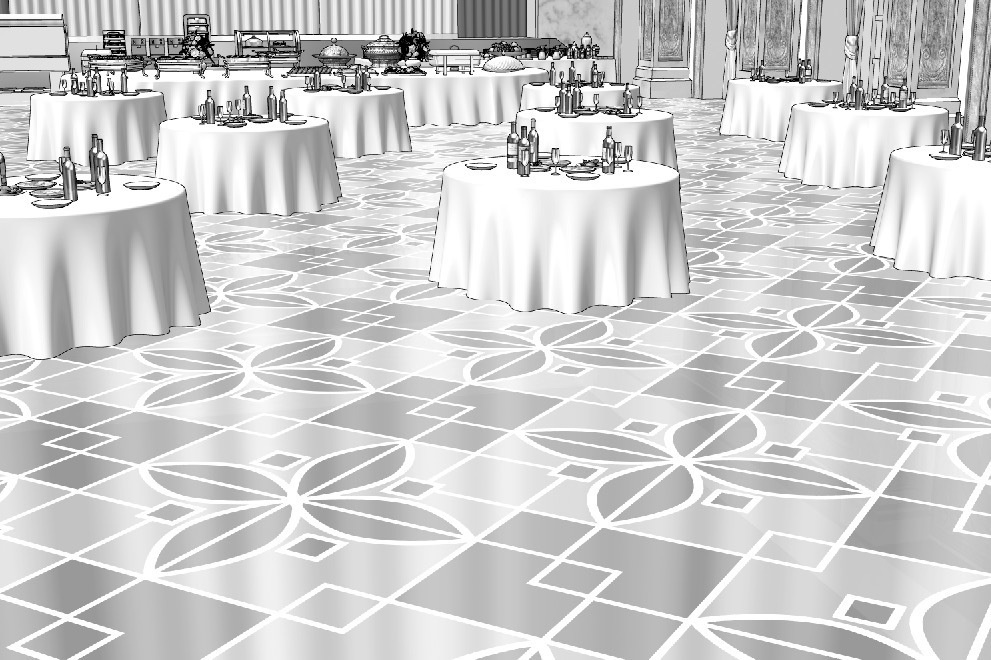 漫画背景 ホテル宴会場06 - alumin2 - BOOTH