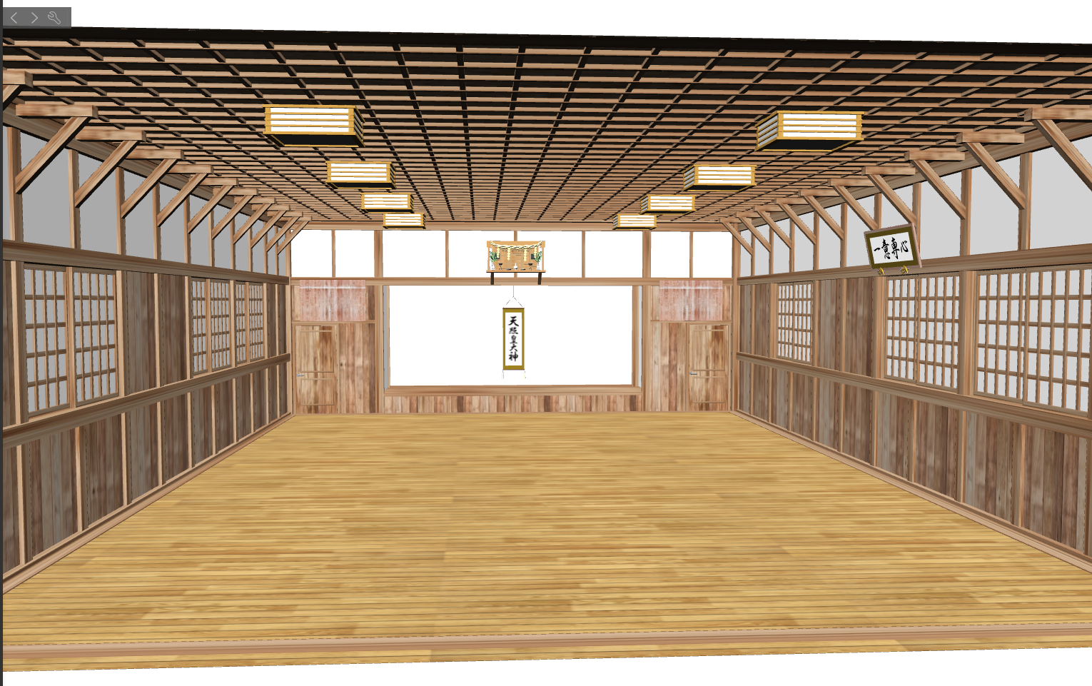 3Dモデル 道場 - alumin2 - BOOTH