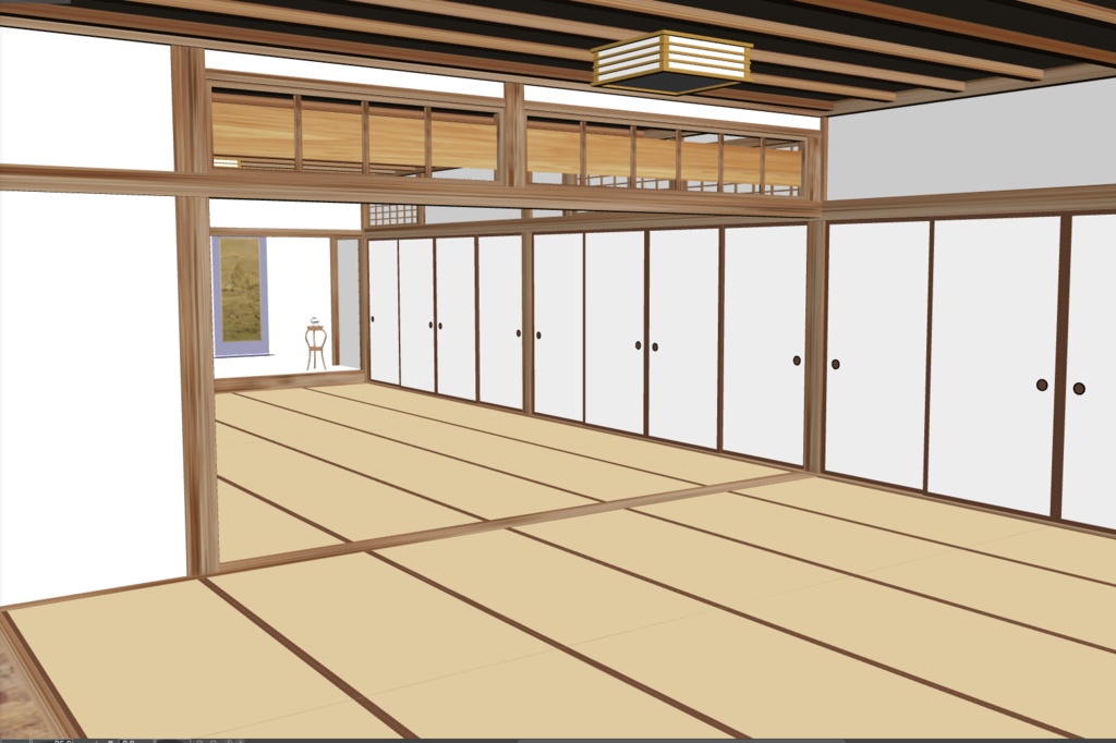 3Dモデル 和室02 - alumin2 - BOOTH