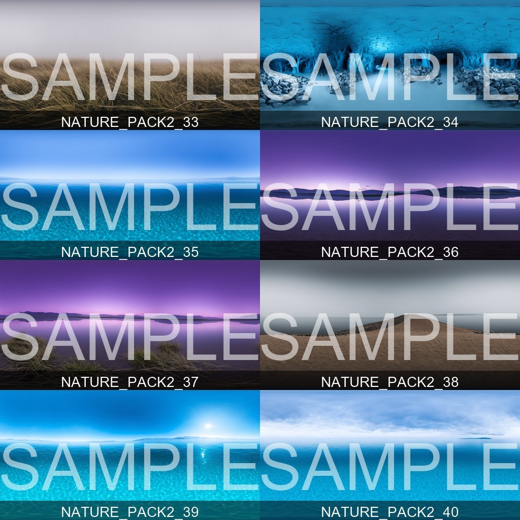 【Skybox】 Nature Pack 2｜ネイチャーパック1（50種入り） - DevMateria - BOOTH