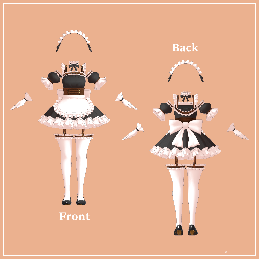 【FLASTOREアバター用】Steam Punk Maid Mini - レイムスのおみせ - BOOTH