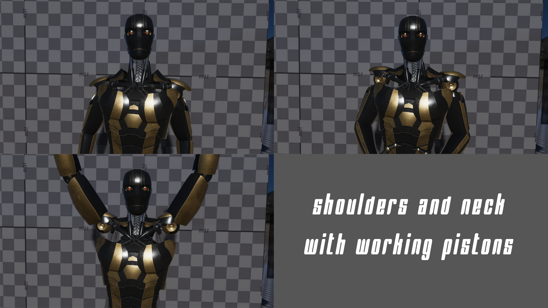 Fighter Bot [VRChat Avatar] SDK2 & SDK3 - Januzuzu - BOOTH