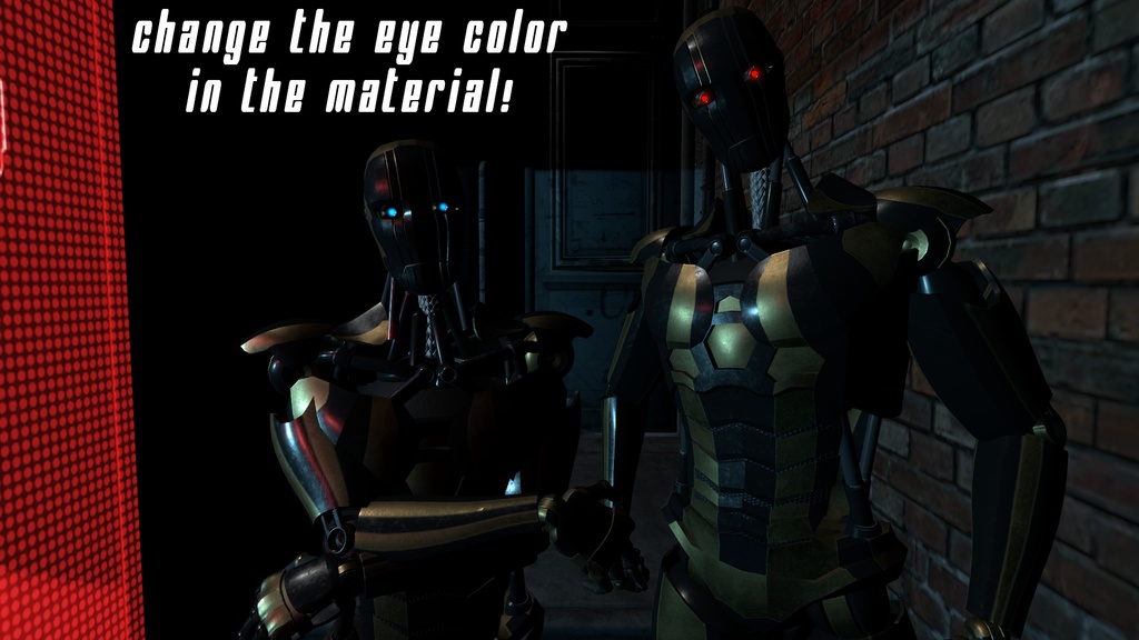 Fighter Bot [VRChat Avatar] SDK2 & SDK3 - Januzuzu - BOOTH