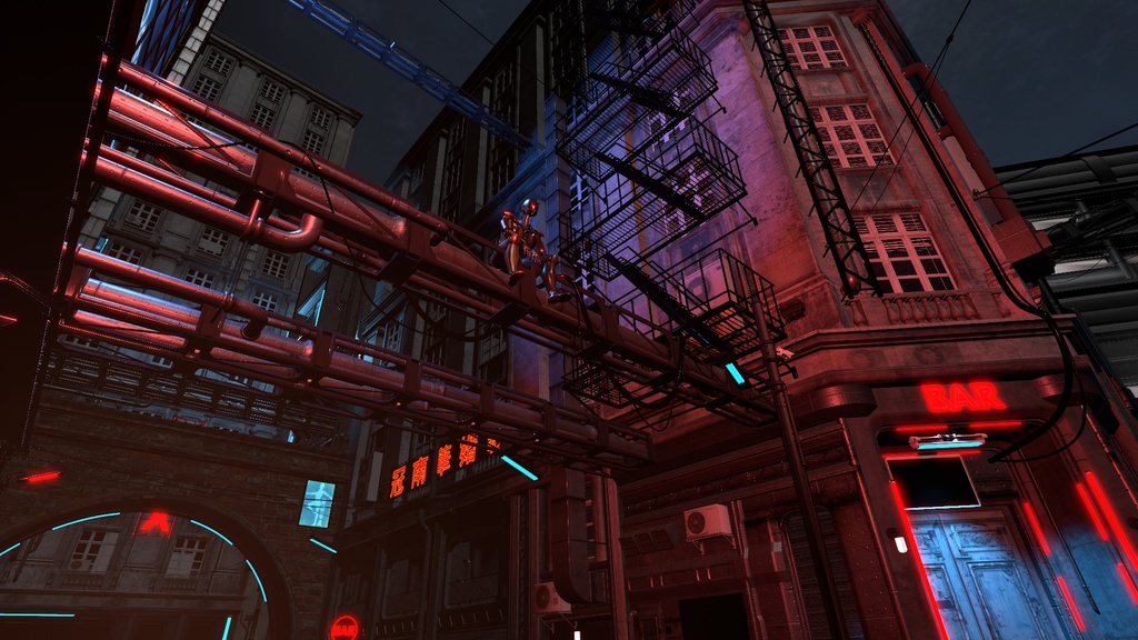 Fighter Bot [VRChat Avatar] SDK2 & SDK3 - Januzuzu - BOOTH