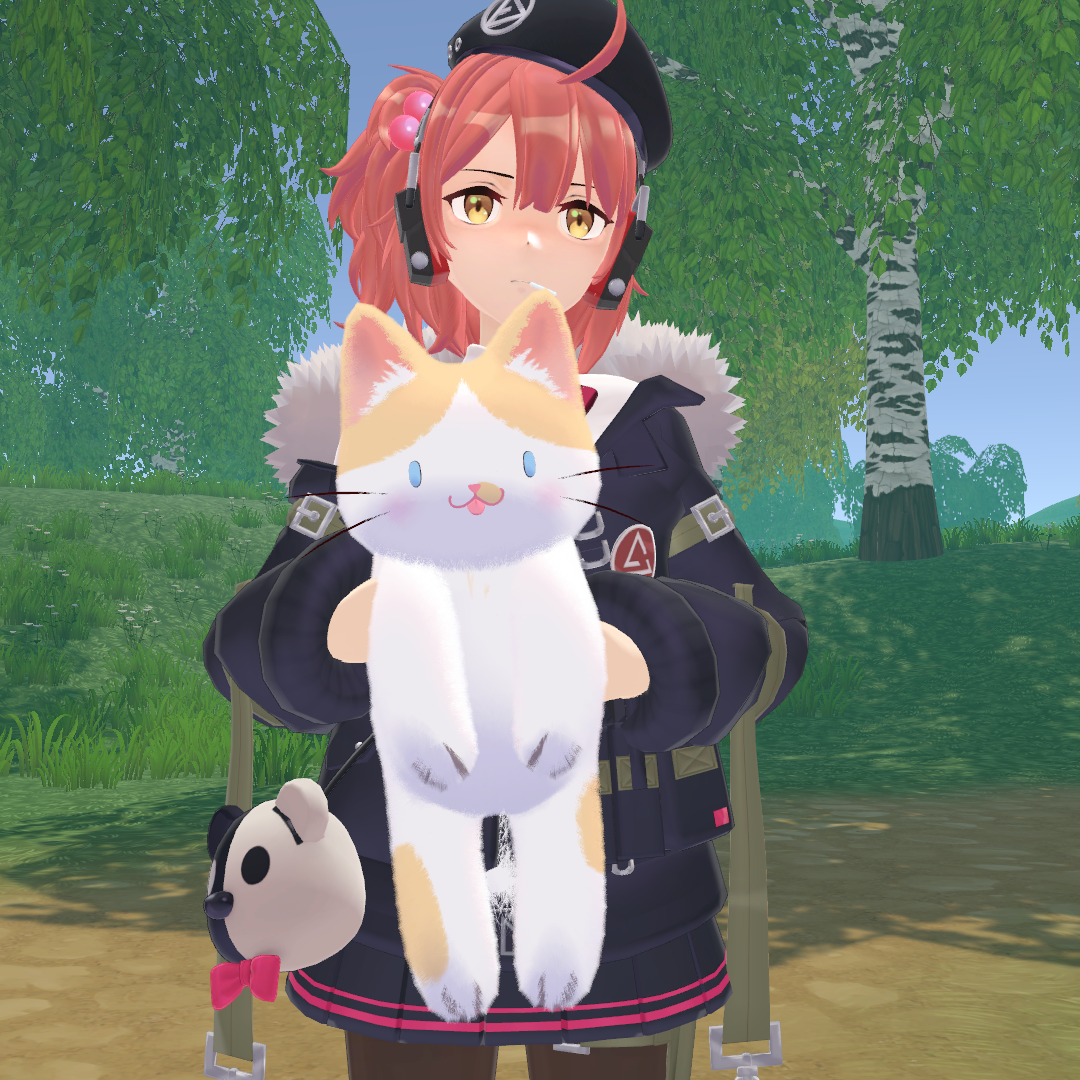 Floppy Cat - VRChat Cat Prop - Wrinklenamics - BOOTH
