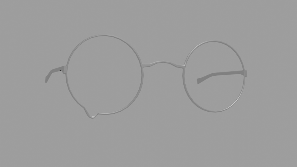glasses for vrchat(vrc) vrc用メガネ *free* - daih - BOOTH