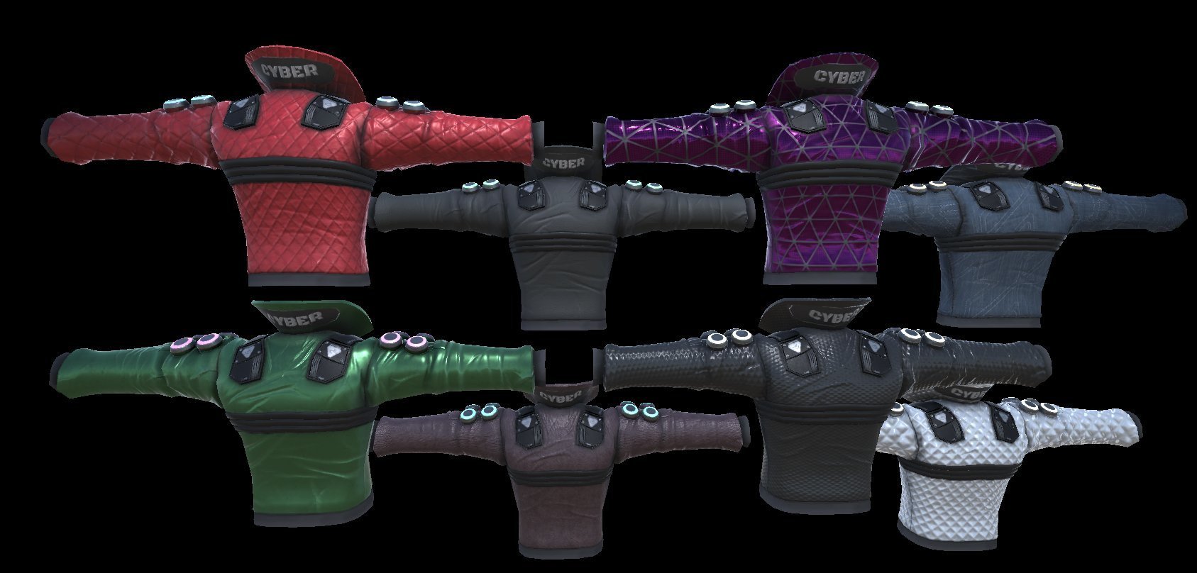 Steve's Customizable Cyber Jacket (Updated 10/11/2022) - Danger Noodle ...