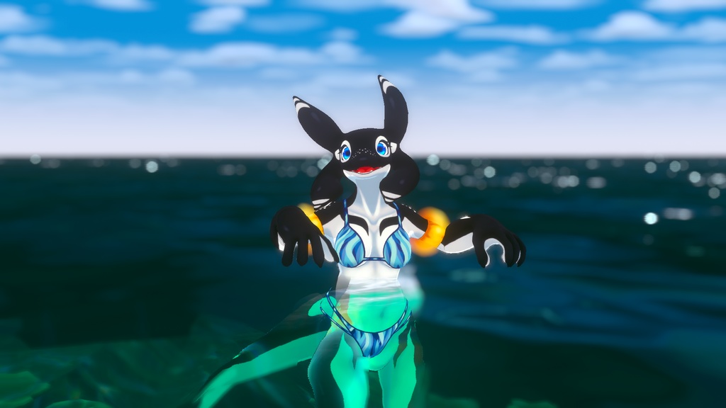 [VRChat Avatar] Selena the Orca - HTDuy - BOOTH