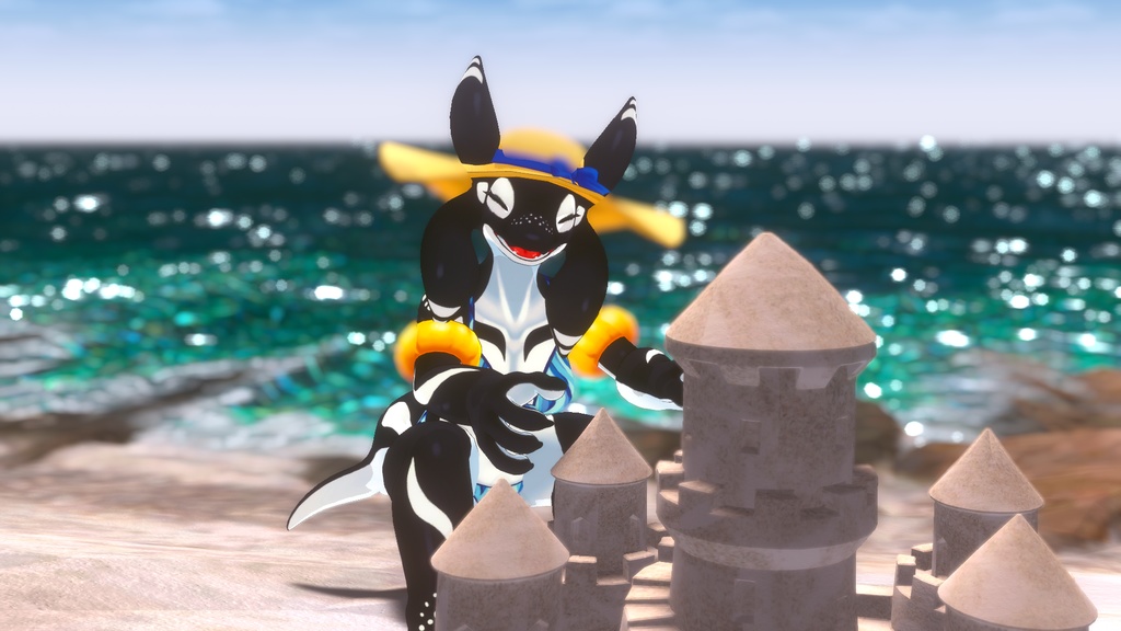[VRChat Avatar] Selena the Orca - HTDuy - BOOTH