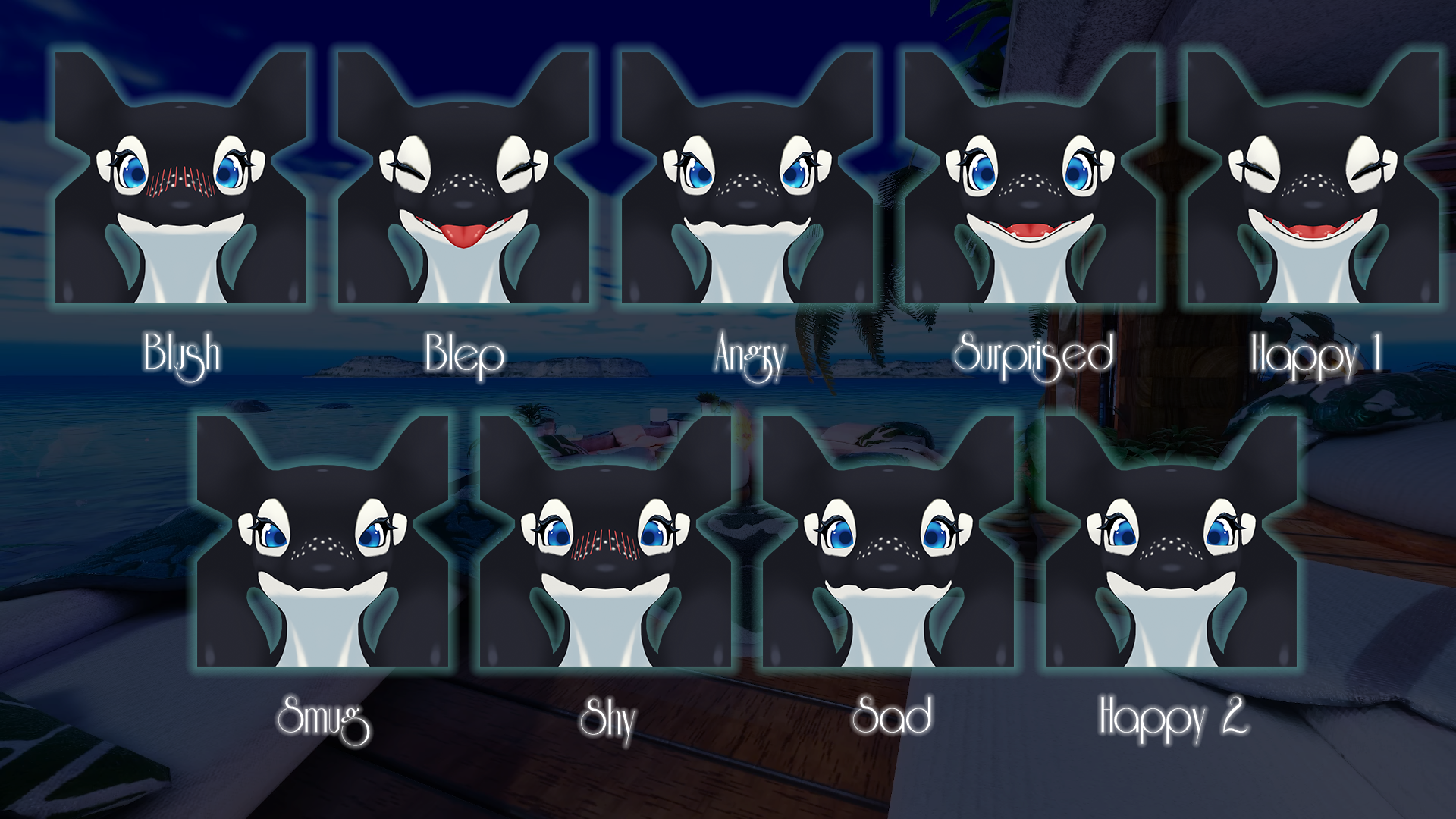 [VRChat Avatar] Selena the Orca - HTDuy - BOOTH