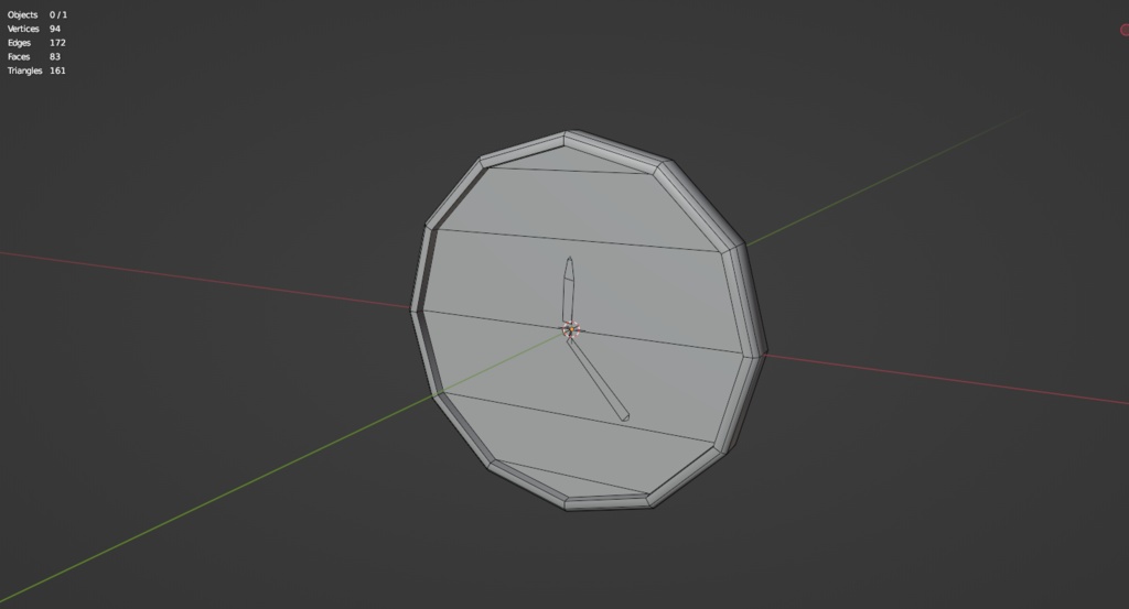 Free Stylized Clock Prefab - mobubbler - BOOTH