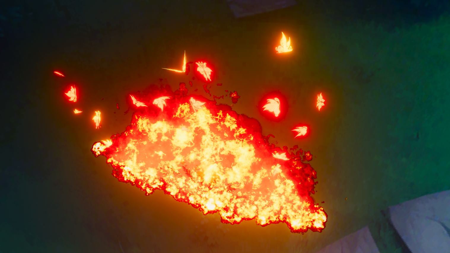 Fire Fan of Papilio Charontis 彼岸蝶の火扇 Unity Particle Systems - 譯萱的小製作 ...