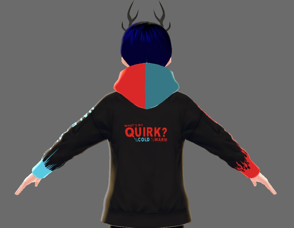 vroid shoto hoodie custom - Tienda dragonica - BOOTH