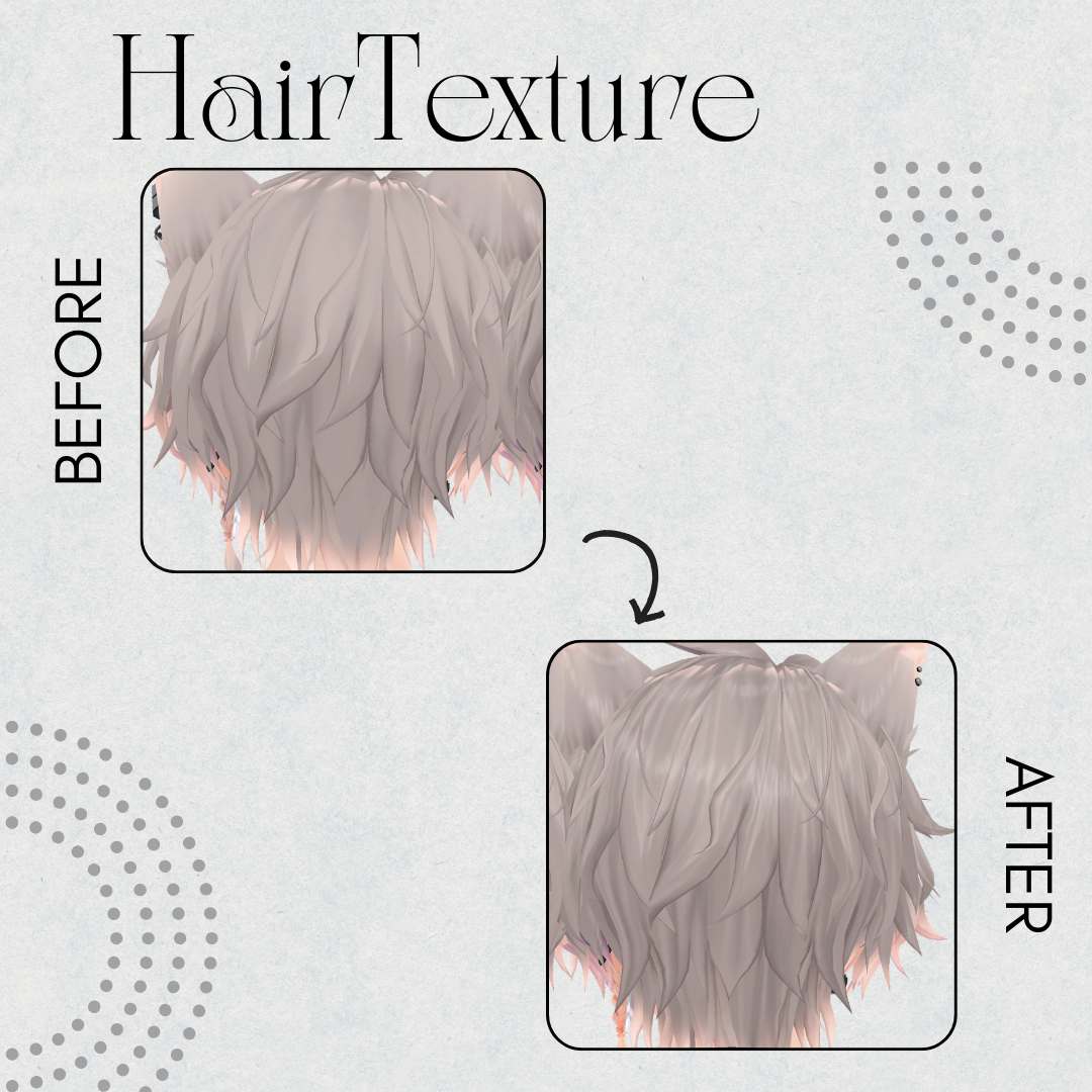 簡単導入 Noa-ノア-専用 メイク+目テクスチャ make up+eye Texture - Enchanted_tim - BOOTH