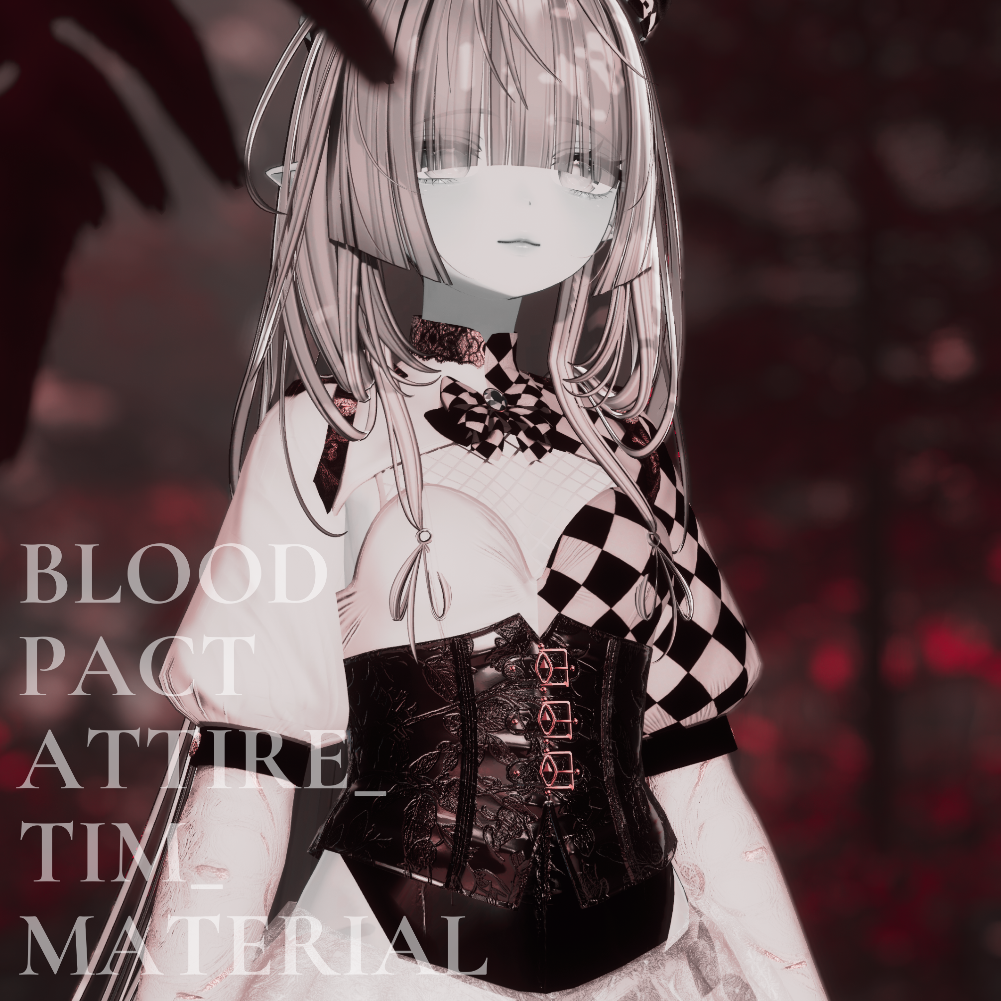 Blood Pact Attire 専用 Noir Harlequin Material set - Enchanted_tim - BOOTH