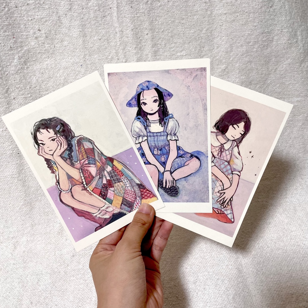 ポストカードセット「キルト」 - Megumi Kawano＠booth - BOOTH