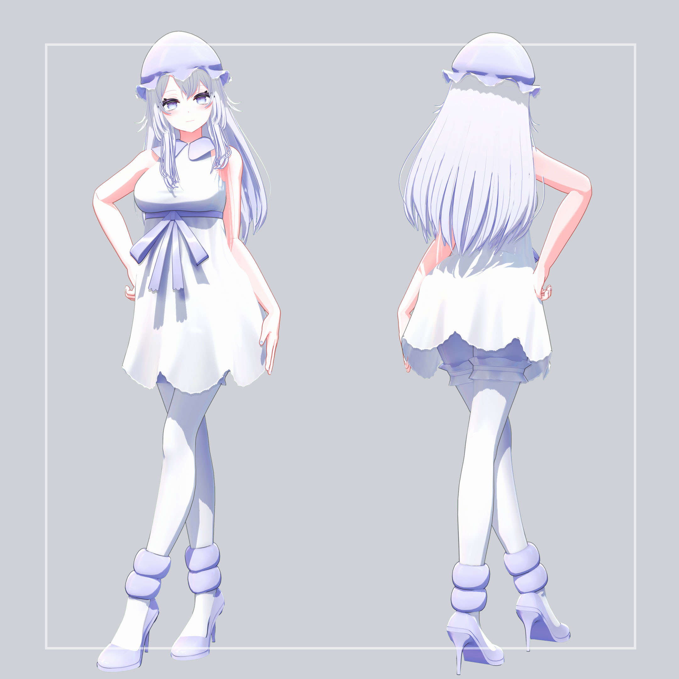 オリジナル3Dモデル "Fran" ~Fran~ VRChat Warudo Compatible - Antro - BOOTH