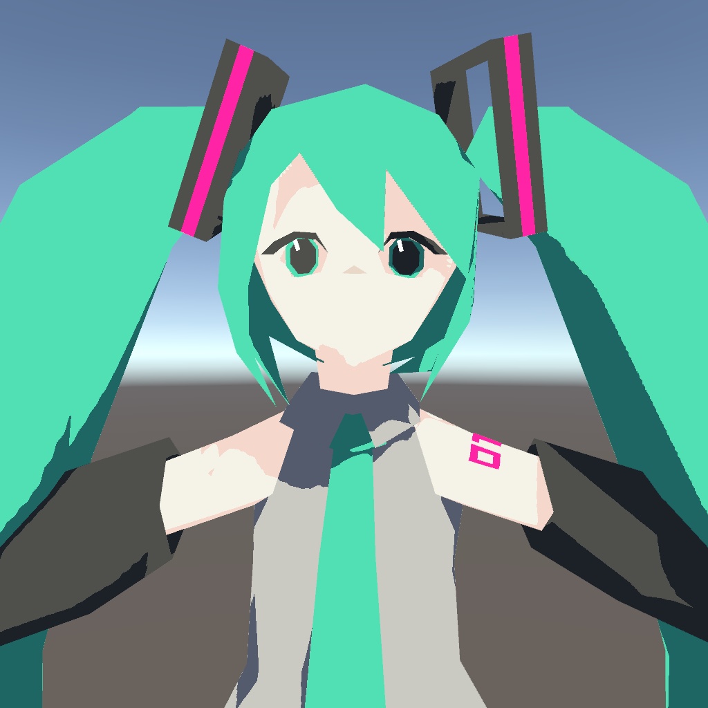 初音ミク(echo ver) - 思案電波雑貨 - BOOTH