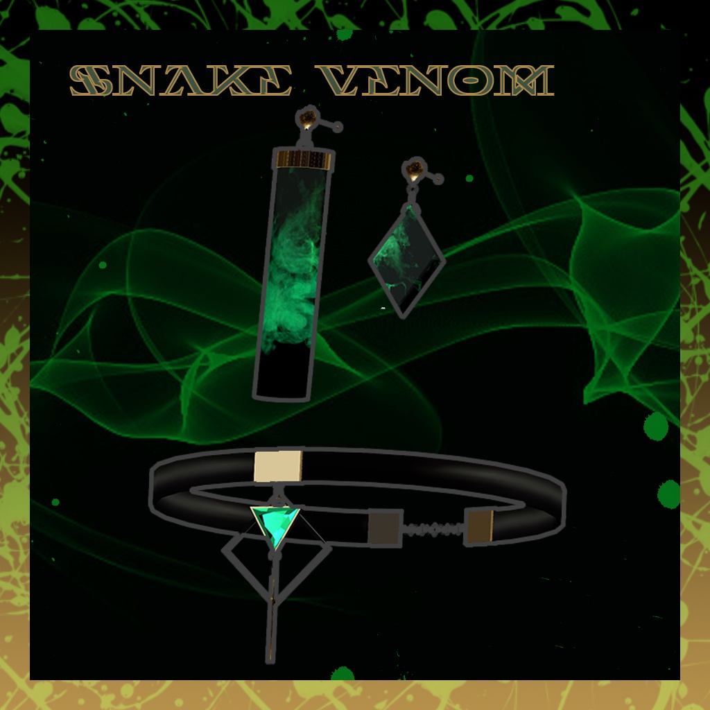 SNAKE VENOM Accessory Set - YURENDOU - BOOTH