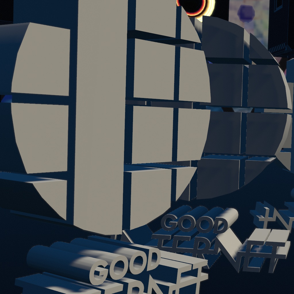 GOOD INTERNET LOGO【VRChat向けアバター】 - GOOD INTERNET SHOP - BOOTH