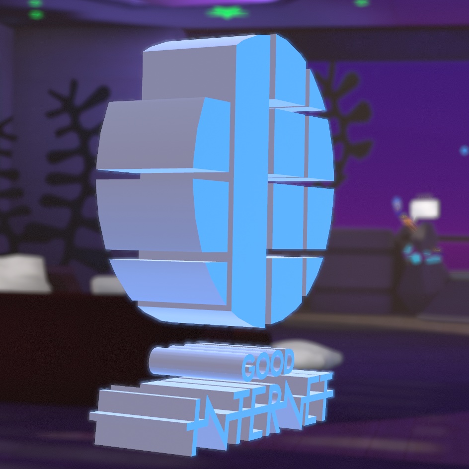 GOOD INTERNET LOGO【VRChat向けアバター】 - GOOD INTERNET SHOP - BOOTH