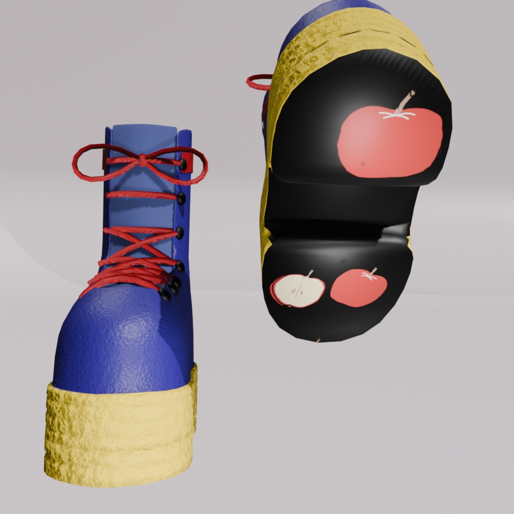 白雪ブーツ【3Dモデル】 - pate-chan - BOOTH