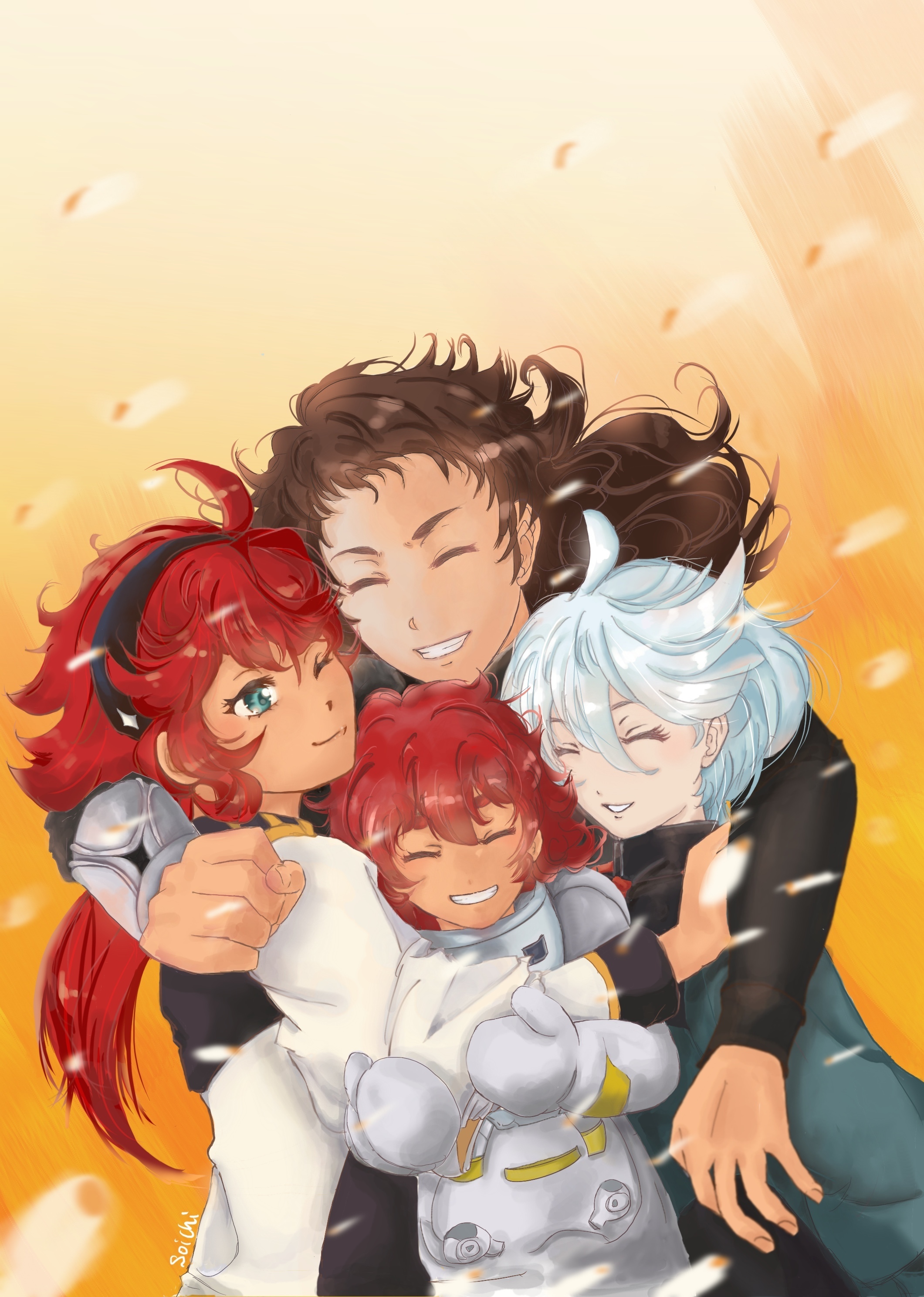 水星の魔女 おかん無双 ポストカード 5枚セット - soichi屋 - BOOTH