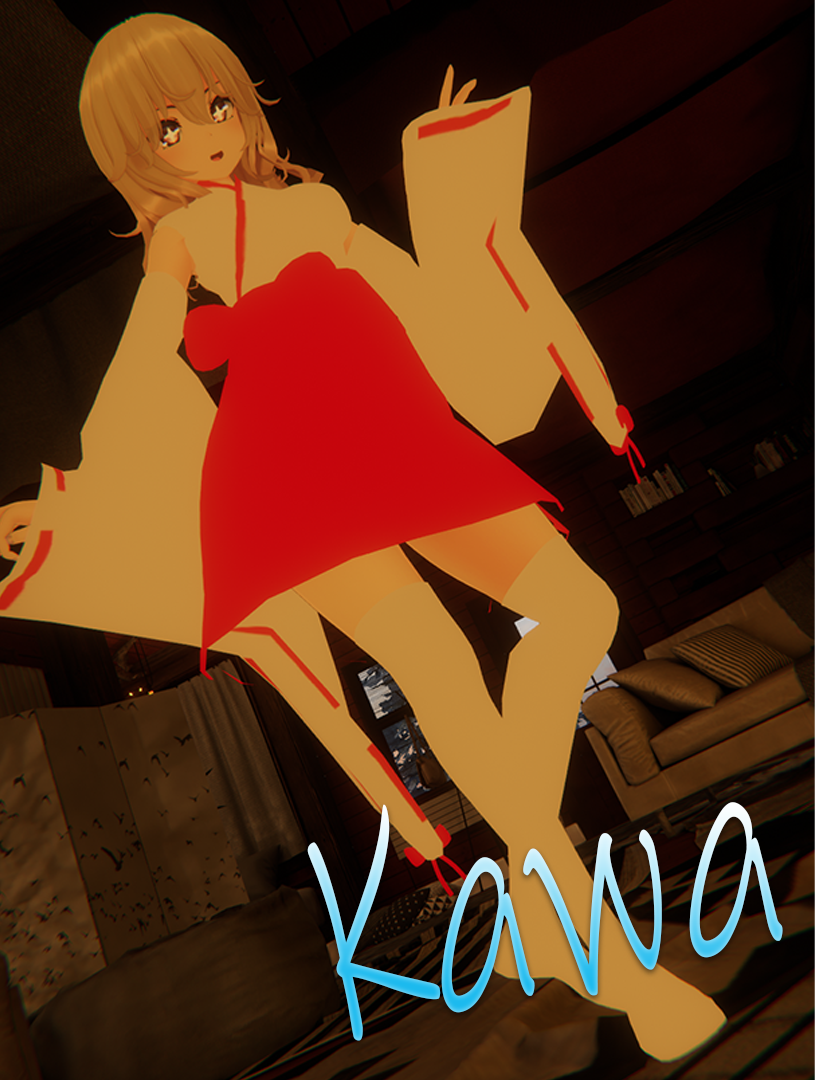 Shrine Maiden Outfit For Rono - Kawa Kawa - BOOTH