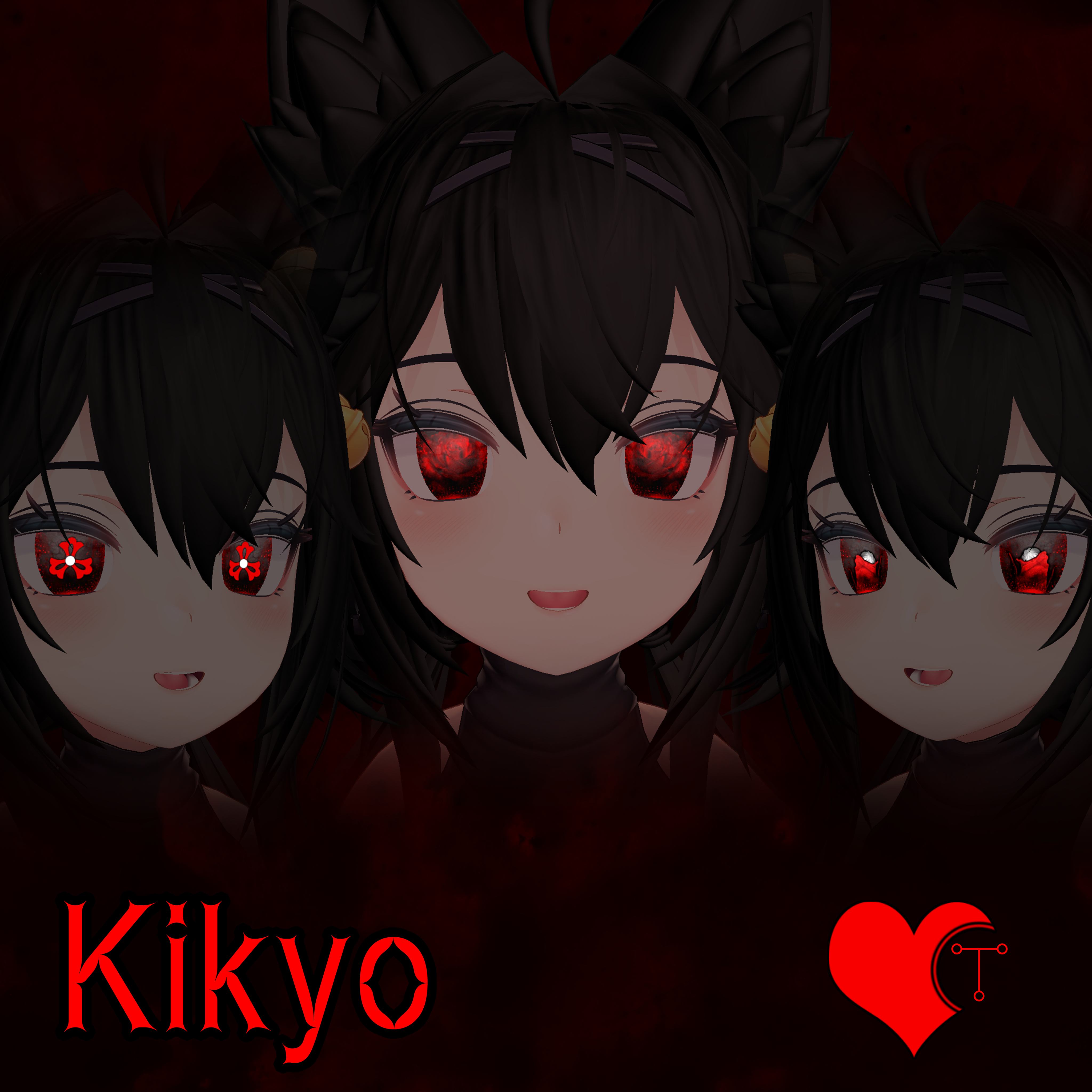 [7アバター対応] Blood Rose｜VRChat瞳テクスチャ｜PSD同梱 - Tafu ♥ Store - BOOTH