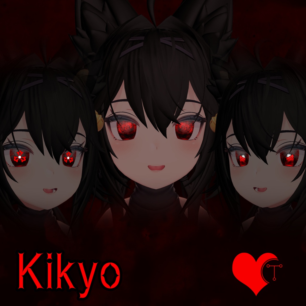 [7アバター対応] Blood Rose｜VRChat瞳テクスチャ｜PSD同梱 - Tafu ♥ Store - BOOTH