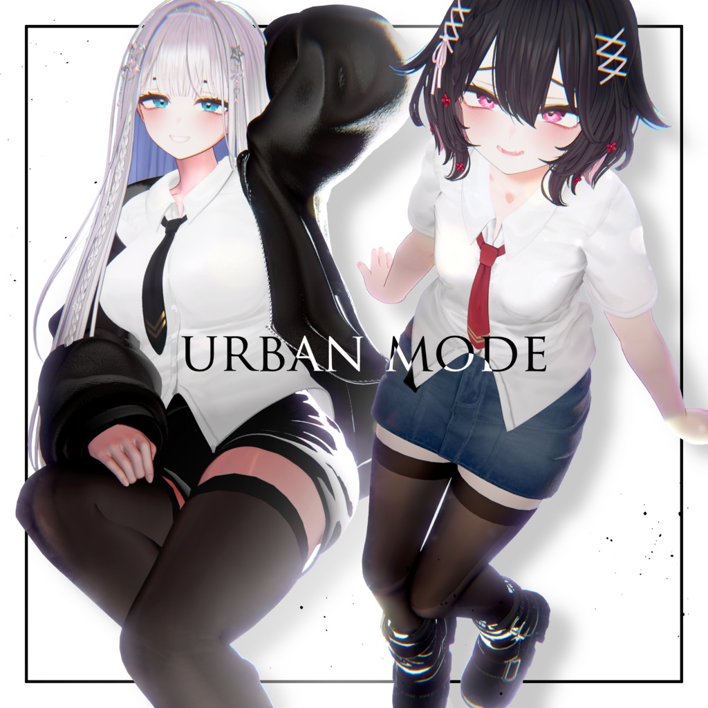 [6 Avatars] URBAN MODE - FriedWaffle - BOOTH