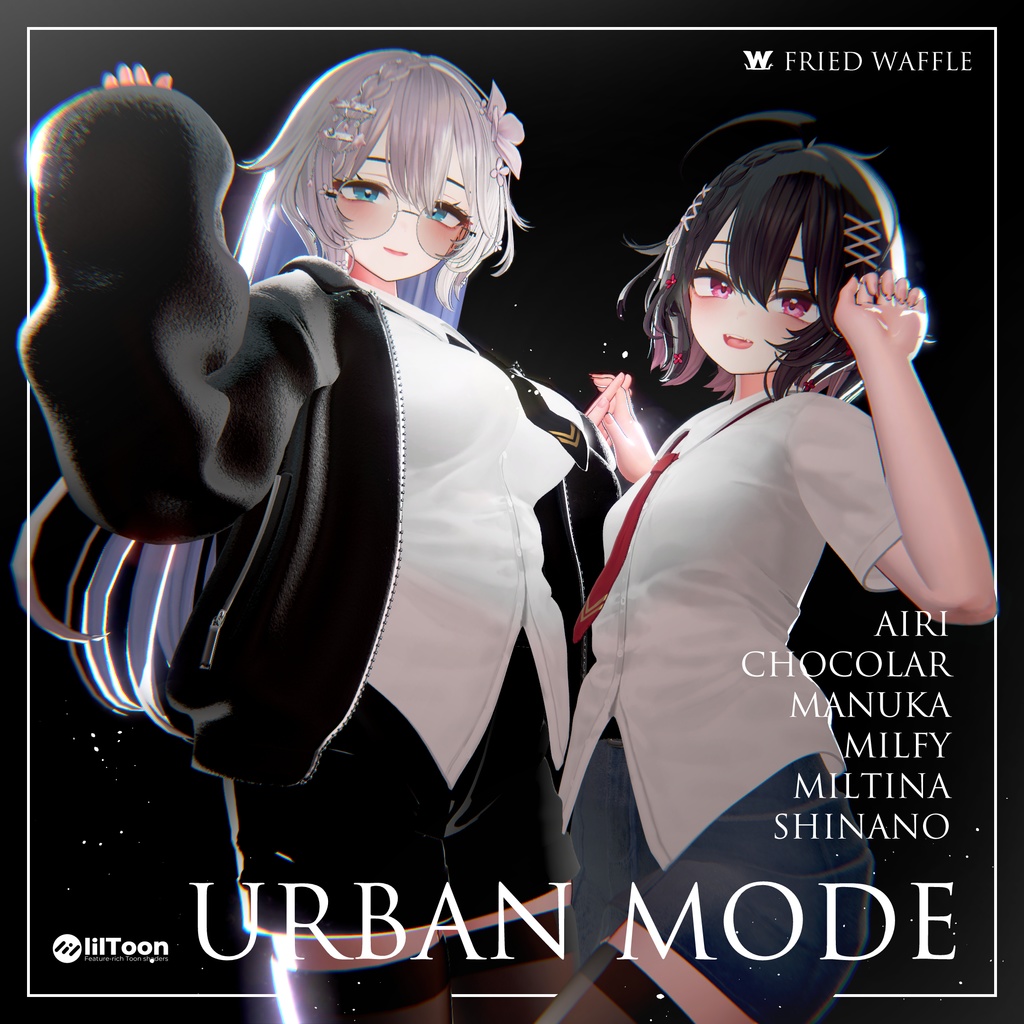[6 Avatars] URBAN MODE - FriedWaffle - BOOTH