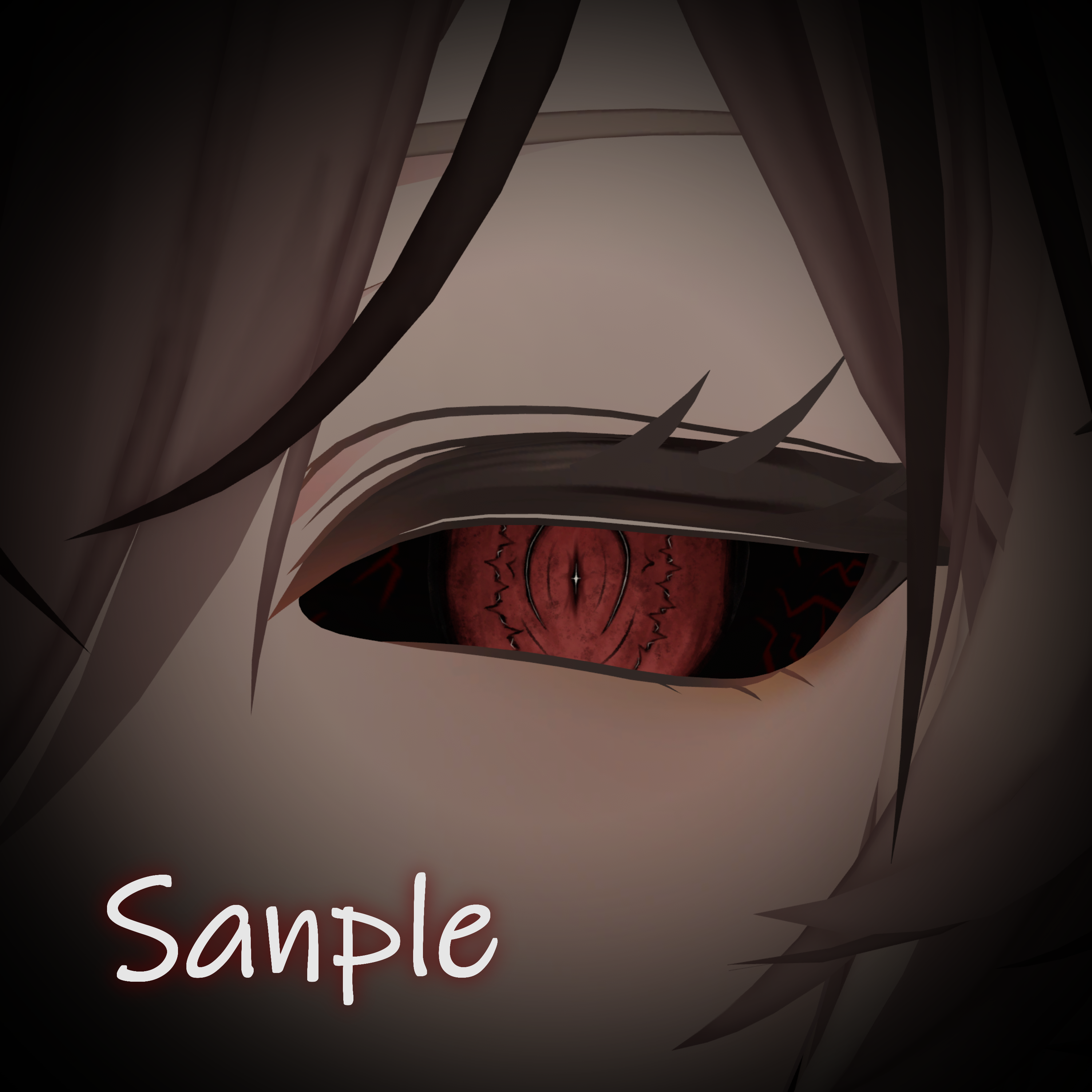 【7Avater】Ghoul Eye texture ＋Tongue texture - Rons-shop - BOOTH