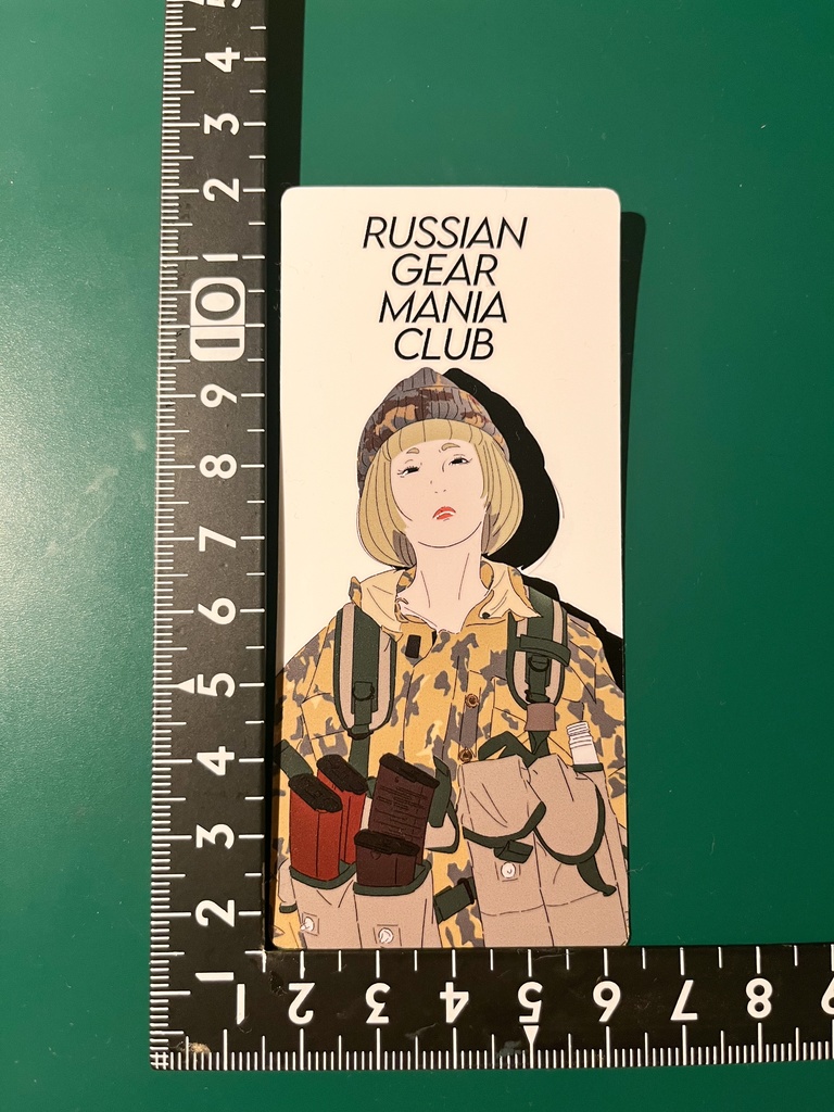 Rusian gear mania club 「oreh girl」+ omake sticker - ナガエ - BOOTH