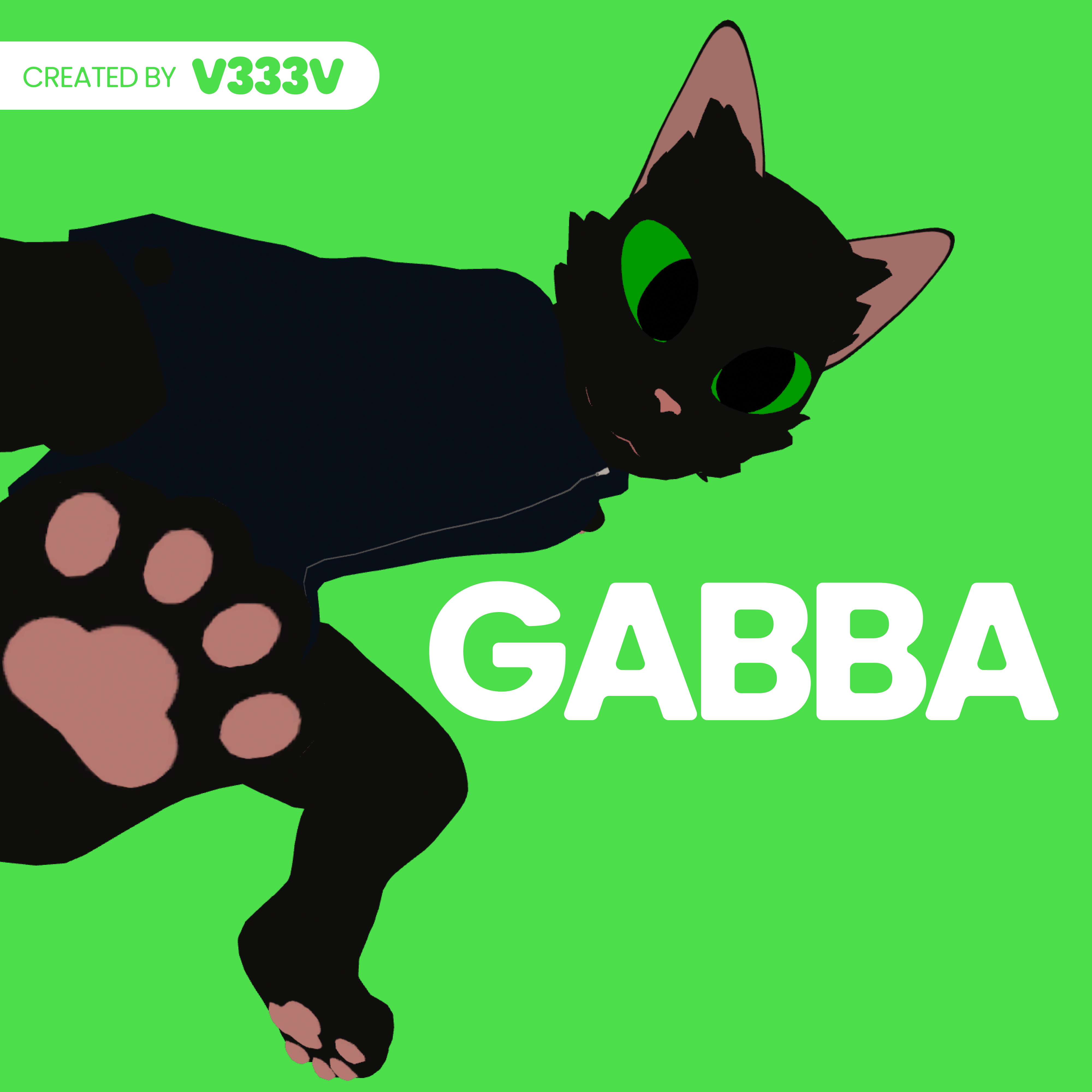 🐱 ★ Gabba ★ 🐱 (v1.0) A "Western Kemono" Cat Chibi Avatar & Base for ...