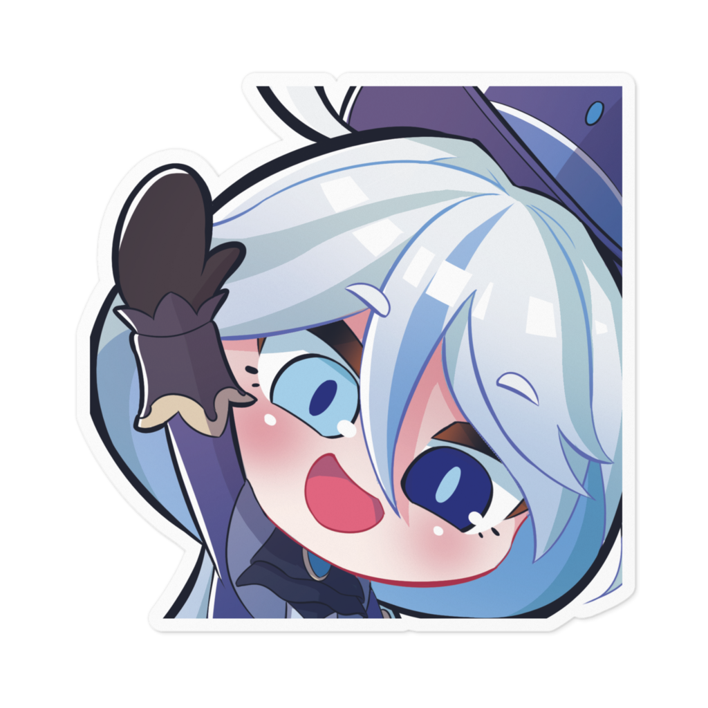 Noodle Furina Sticker 1 - elinanoodles - BOOTH