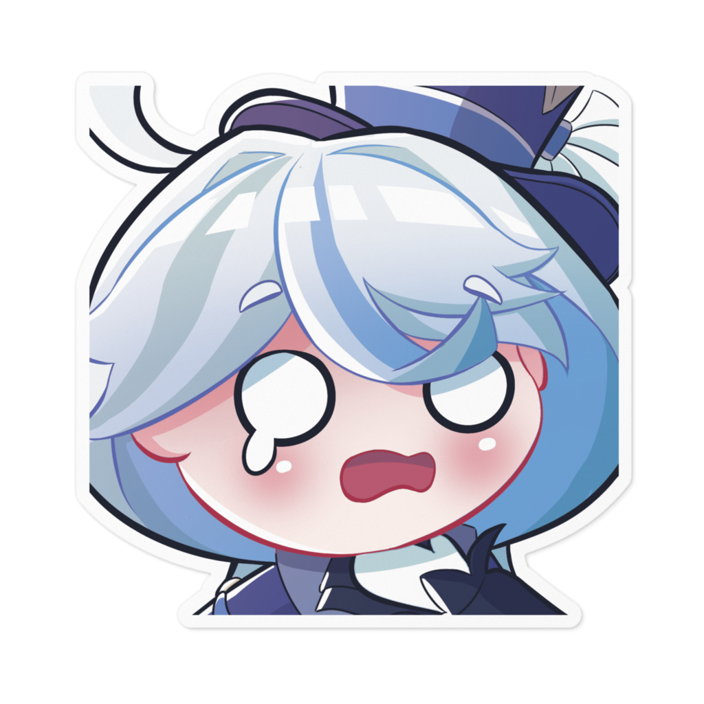 Noodle Furina Sticker 5 - elinanoodles - BOOTH