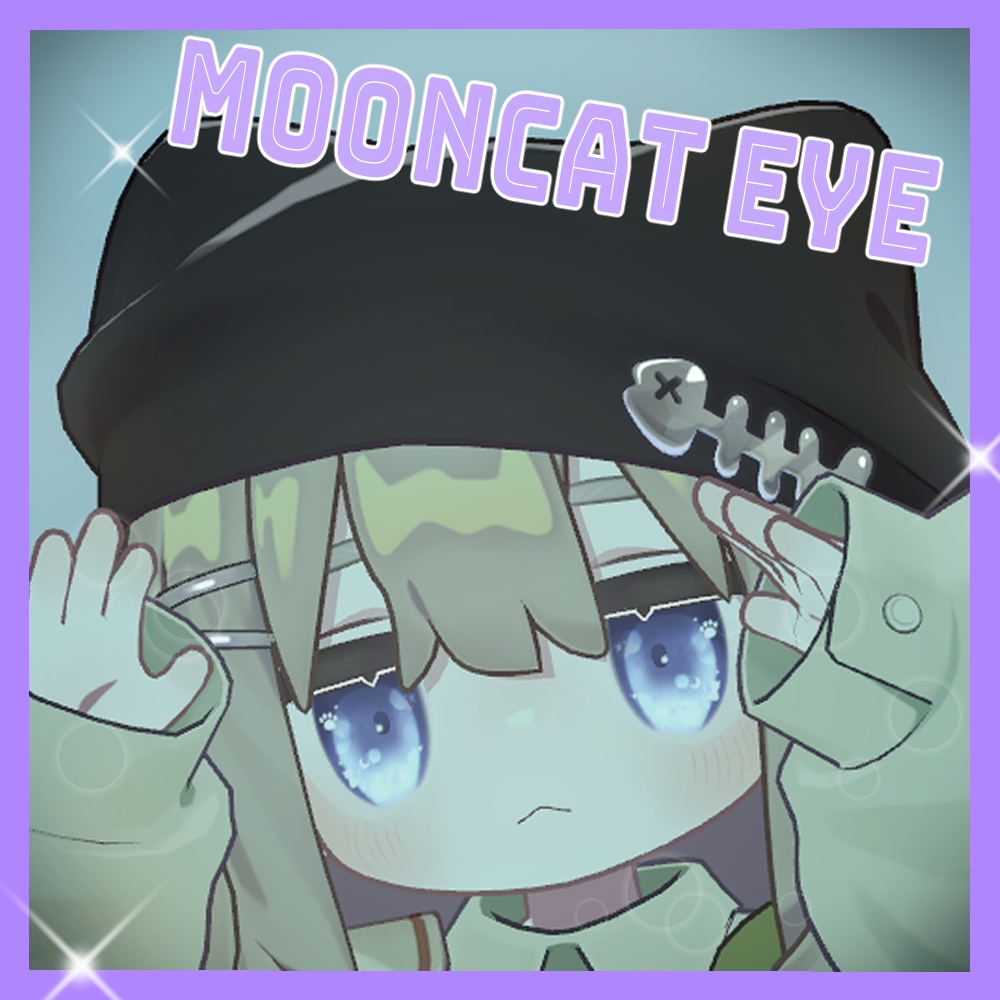 MoonCat Eye ☽【キプフェル Kipfel】【Eye texture】 - 無人 - BOOTH