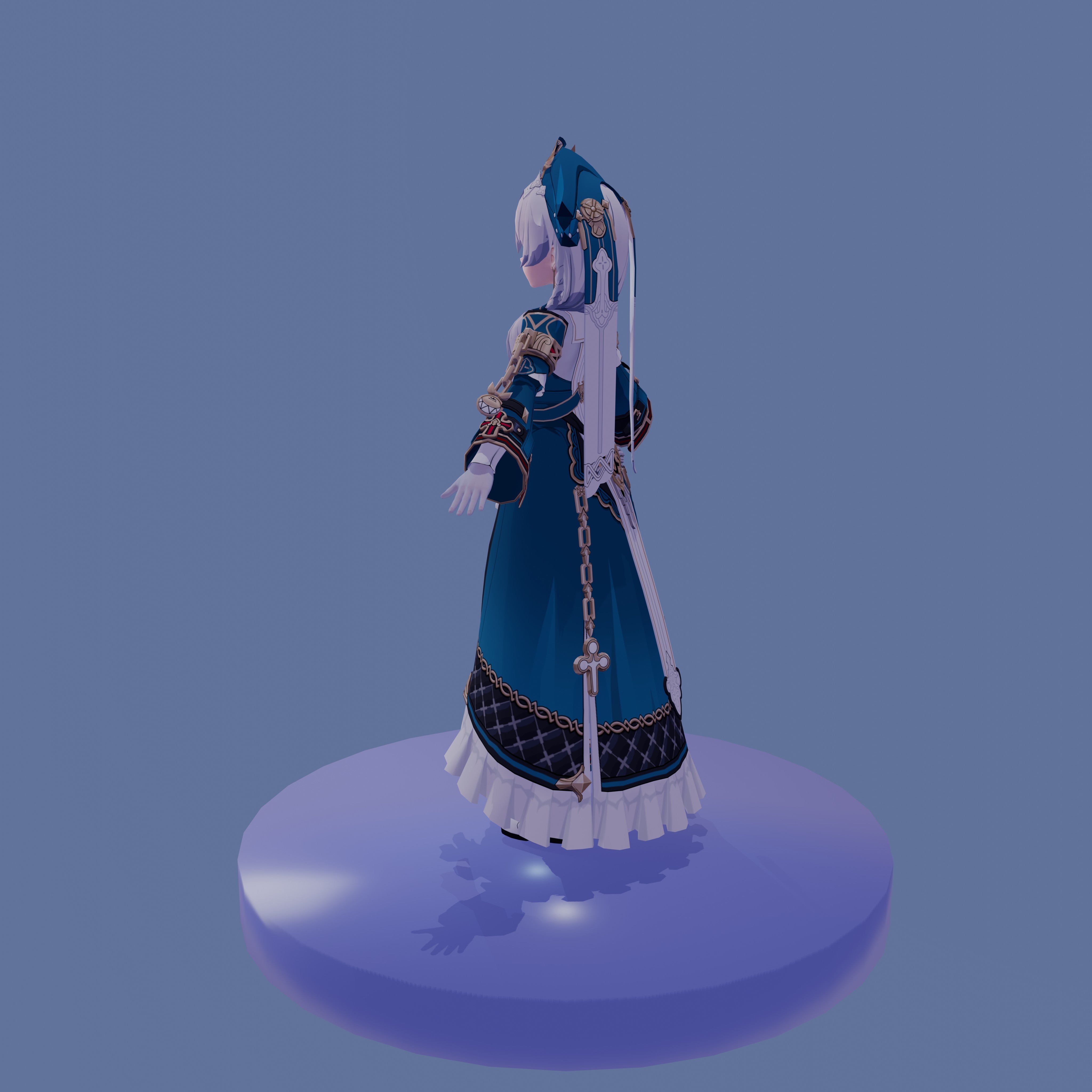 【3Dモデル】‌Theresa——PMX - yuyu - BOOTH