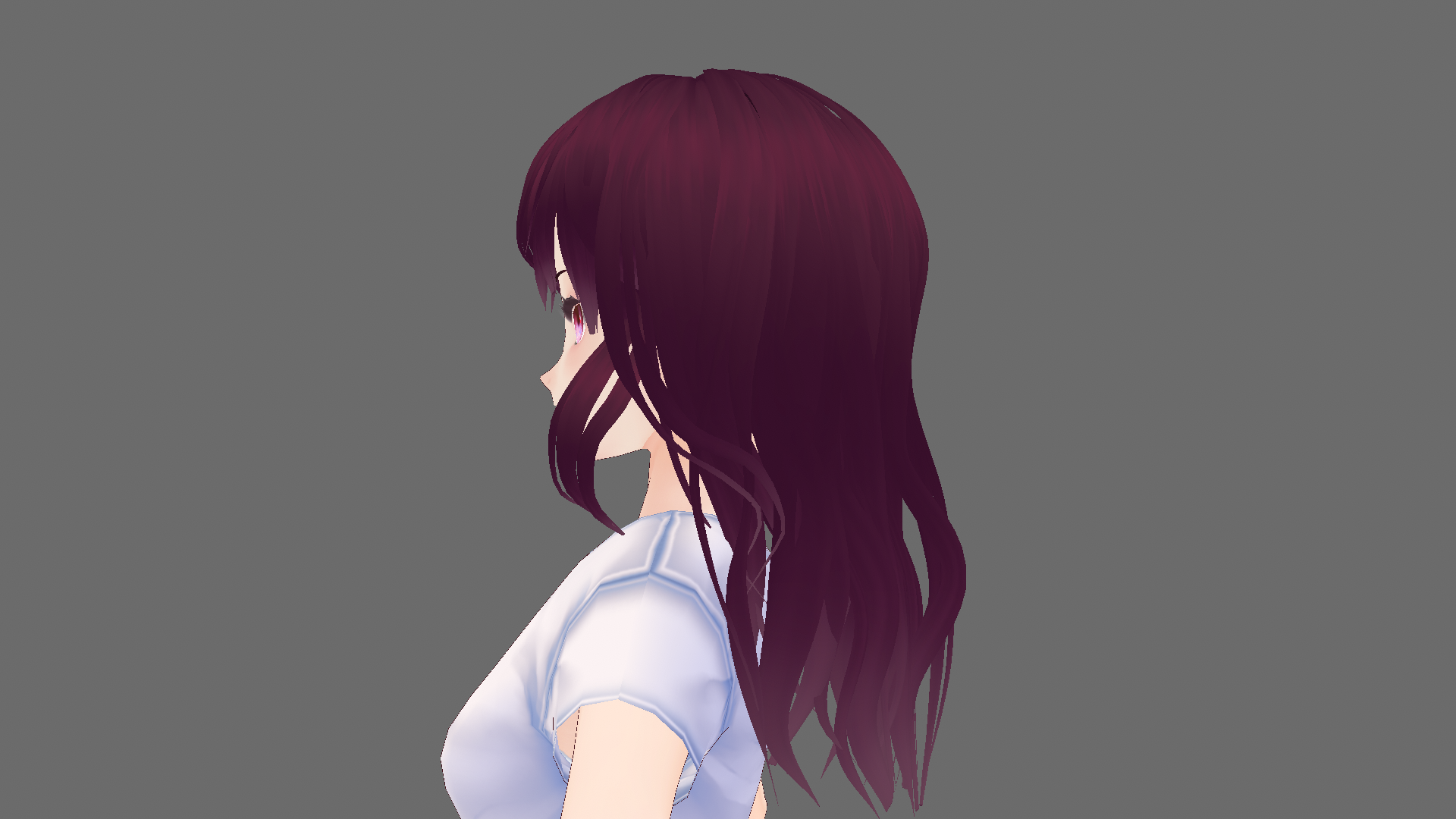 VRoid purple hair preset - liquidmoon - BOOTH