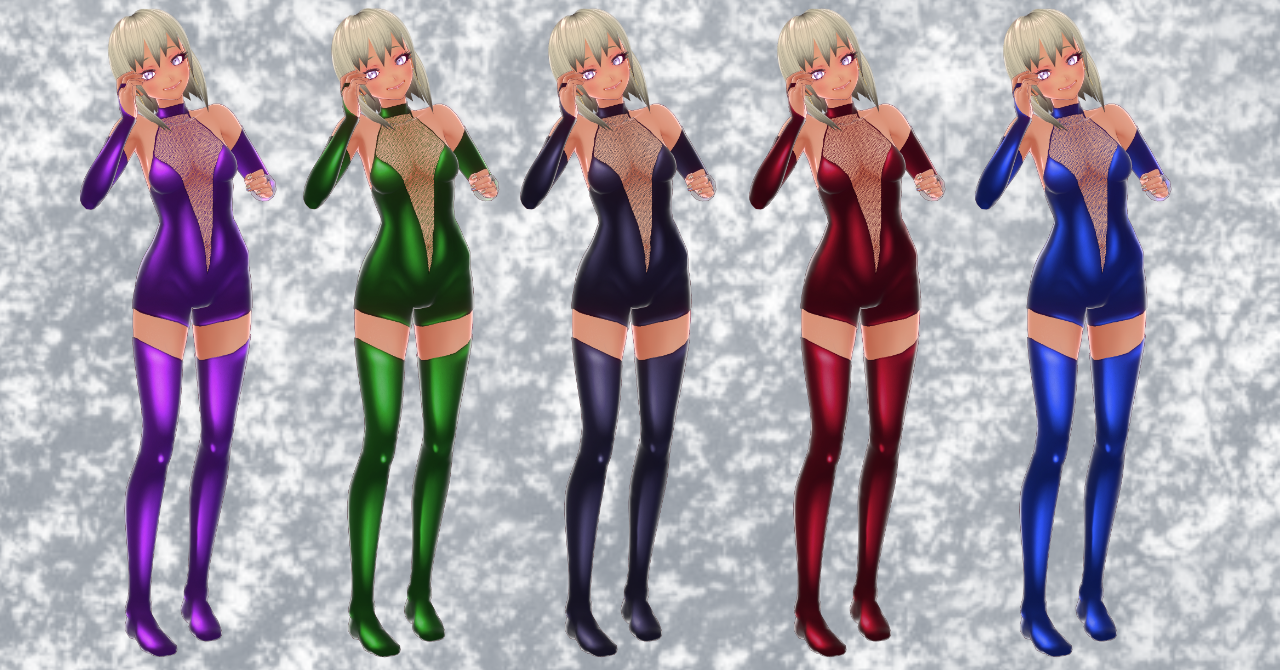 [VRoid][BodySuits][2023]プロレススーツ - 虹屋 - BOOTH