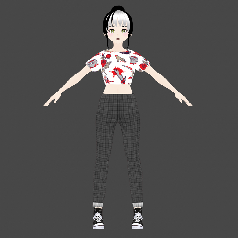 Vtuber Model Vroid - xoWysteria - BOOTH